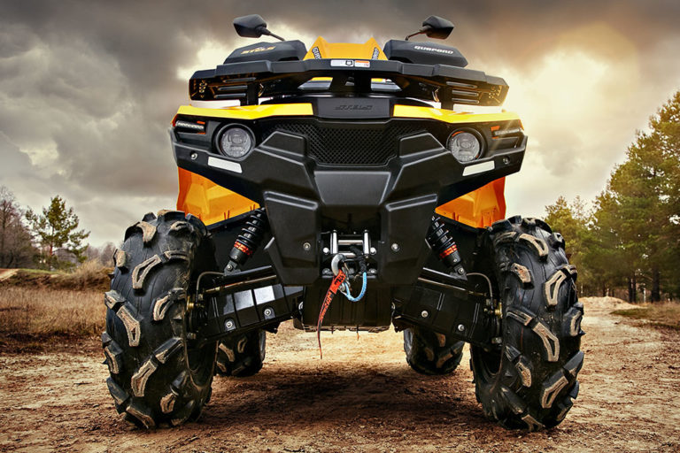 Stels Guepard 850G Pro - Gelb - 850ccm 68PS 4x4 - LOF