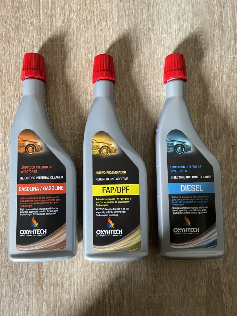 Oxyhtech Carbon Cleaner Zusätze
