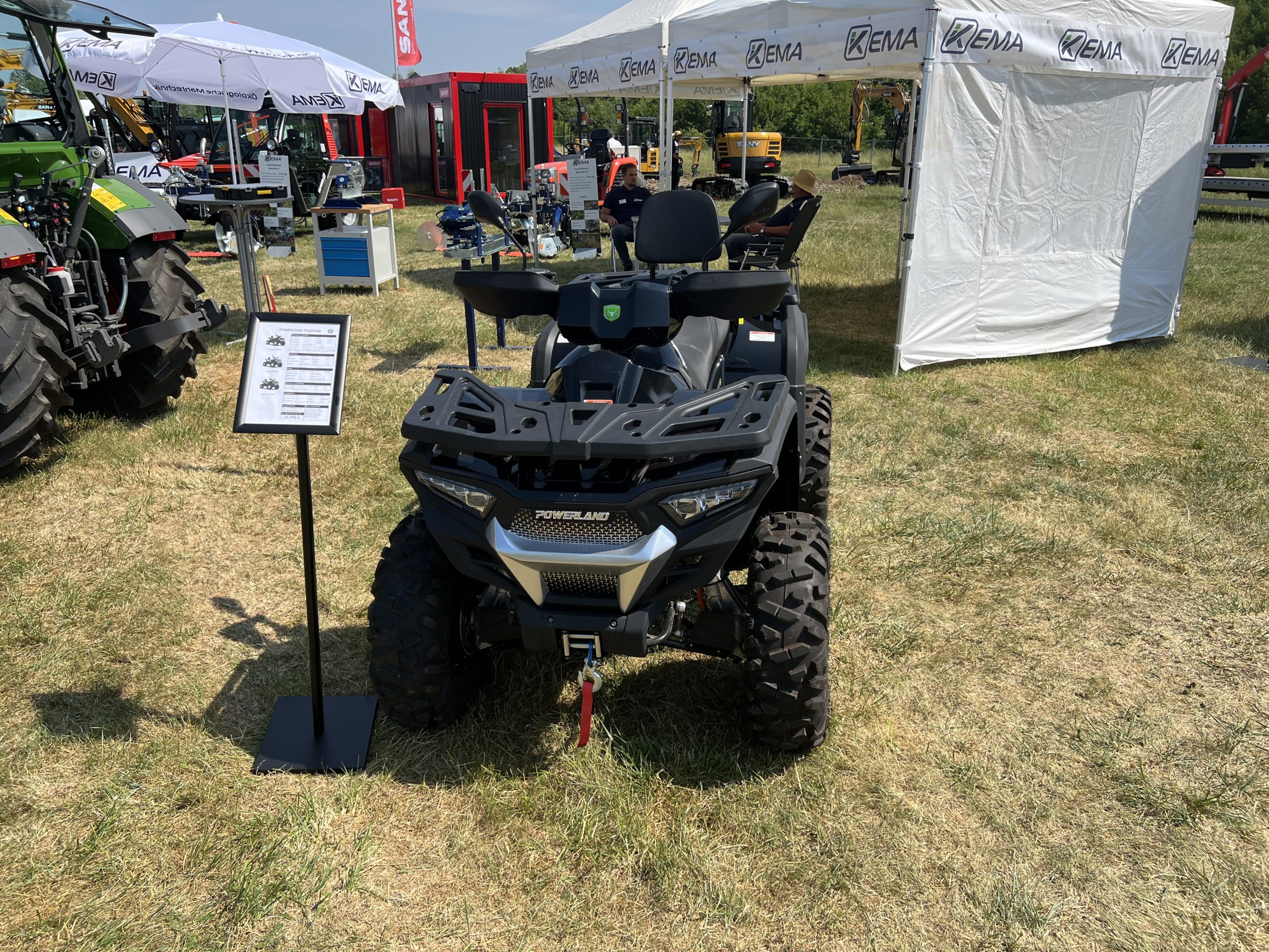 Powerland Tachyon vollelektrisches ATV Elektrisierende Leistung für Off ...