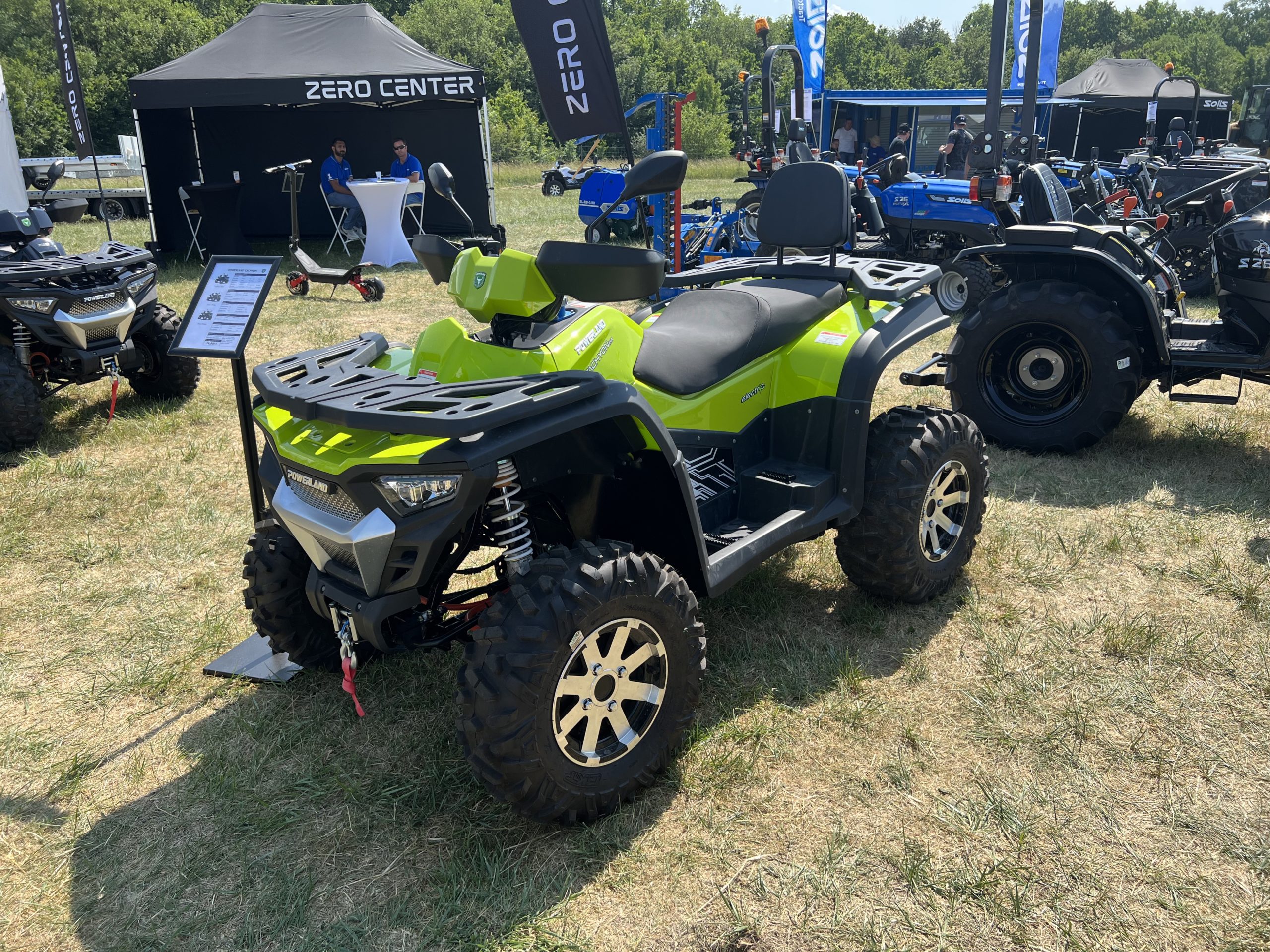 Powerland Tachyon vollelektrisches ATV Elektrisierende Leistung für Off ...