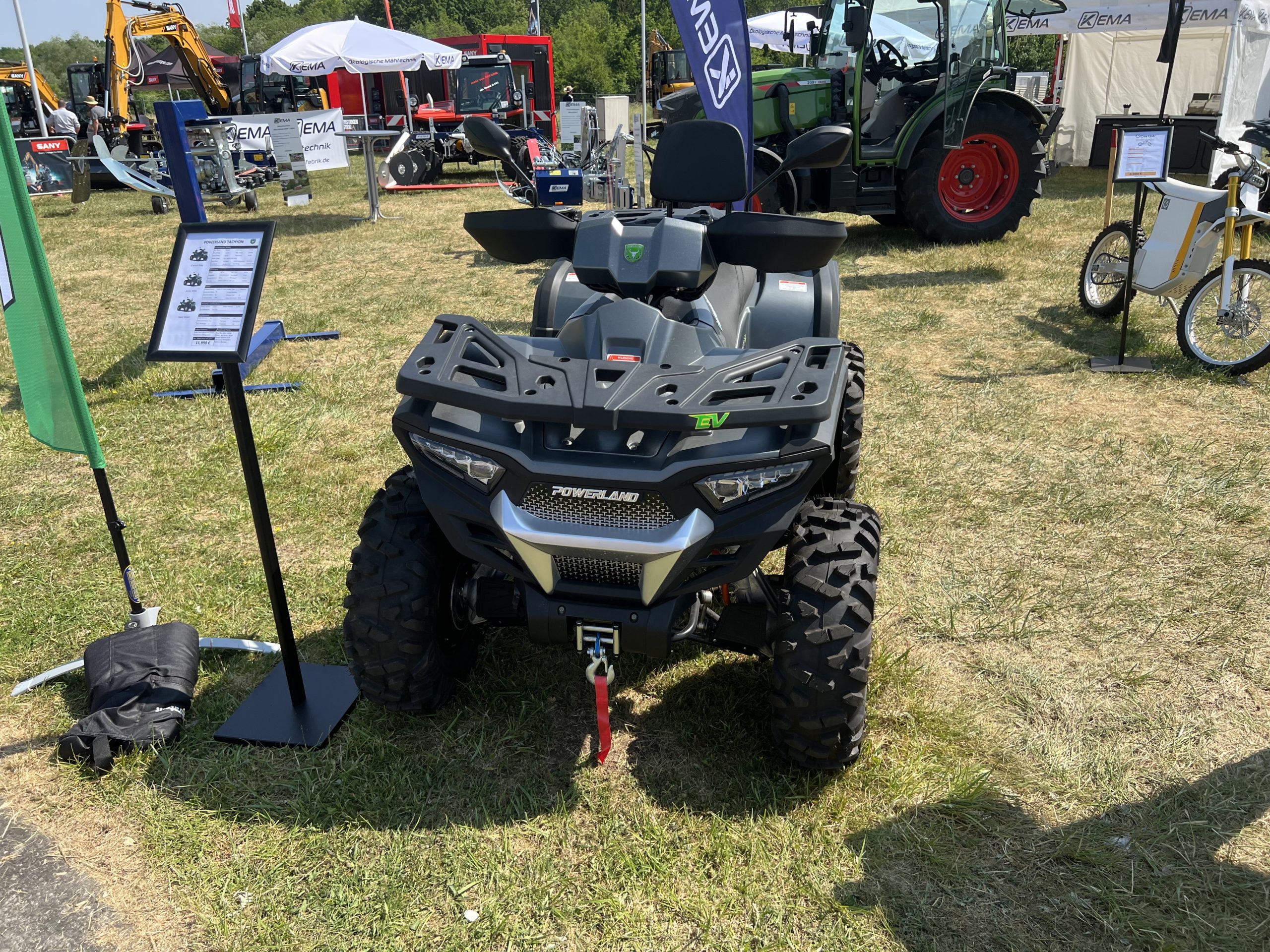 Powerland Tachyon vollelektrisches ATV Elektrisierende Leistung für Off ...